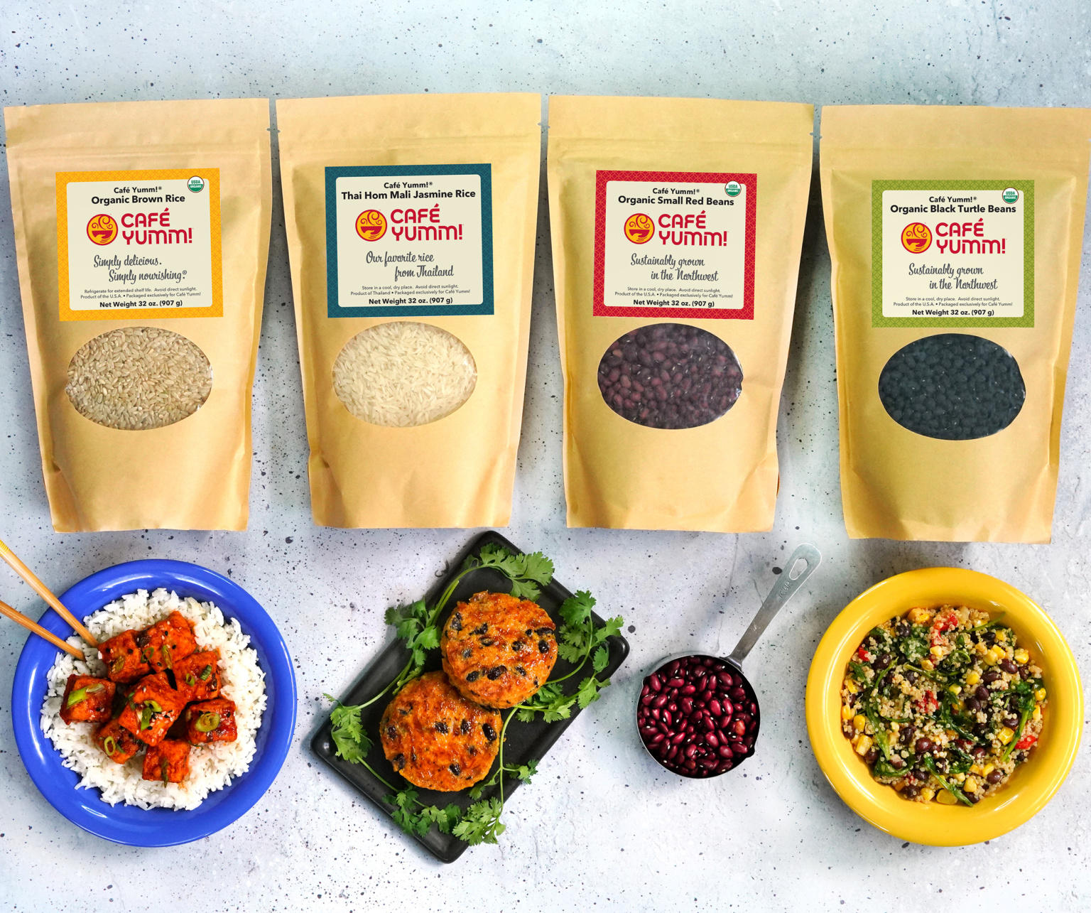 New! Packaged Beans & Rice | Café Yumm!