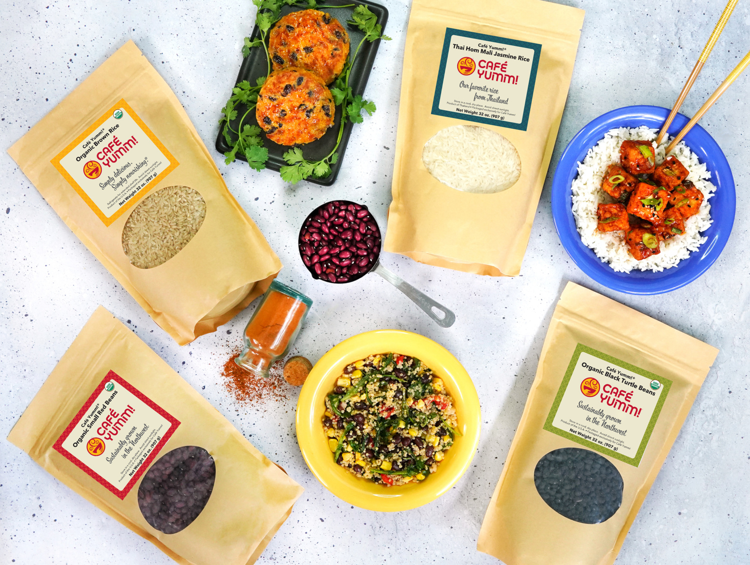 New! Packaged Beans & Rice | Café Yumm!